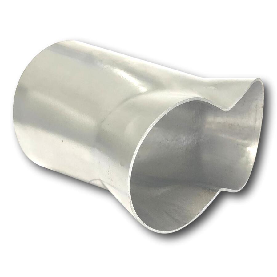 Merge Collector Stainless Steel 2INTO1 (2 1/2" x 3 1/2") - ExoFlow