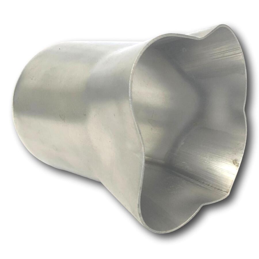 MERGE COLLECTOR MILD STEEL 4INTO1 (1 7/8" x 3") - ExoFlow