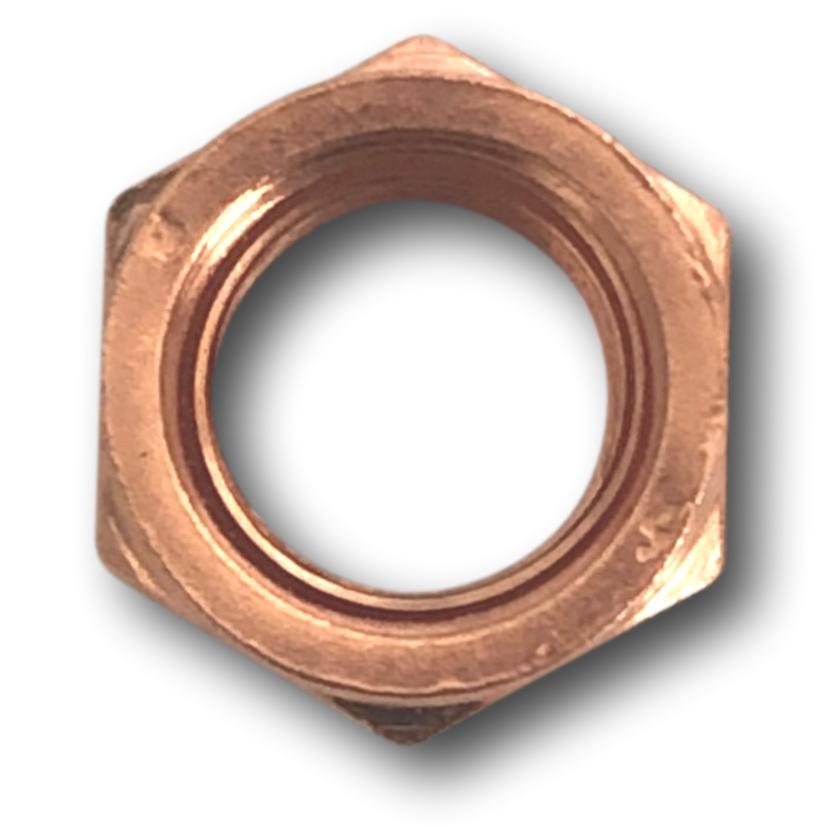 COPPER LOCK NUT FOR TURBO / MANIFOLD / DUMP PIPE SET OF 10 - M10 X 1.25 ...