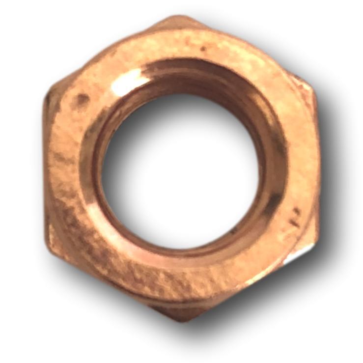 COPPER LOCK NUT FOR TURBO / MANIFOLD / DUMP PIPE SET OF 10 - M8 X 1.25 ...