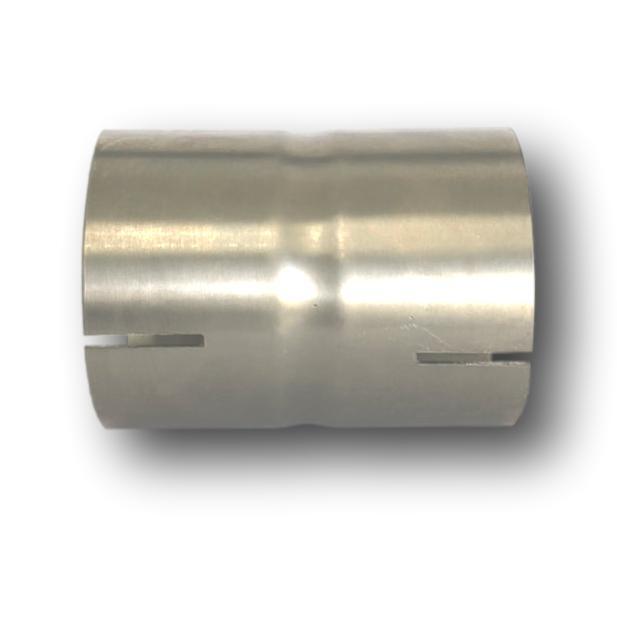 1 1/4" to 6" Exhaust Pipe Double Coupler Stainless Joiner Connector ...