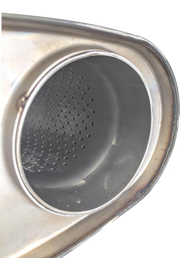 2" 51mm Oval 8" X 4" Stainless Steel High Flow Performance Muffler