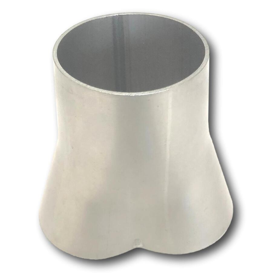 MERGE COLLECTOR MILD STEEL 2INTO1 (1 3/4" x 2 1/4")